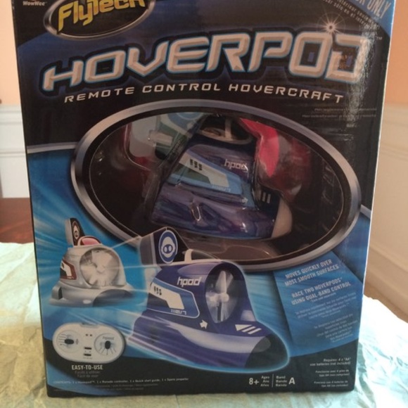 FlyTech HOVERPOD | Other | Flytech Hoverpod Remote Control Hovercraft Toy | Poshmark